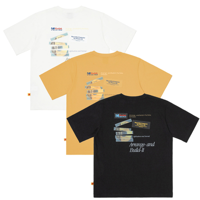 Kodak柯达25SS夏季100%纯棉圆领短袖T恤户外百搭服装