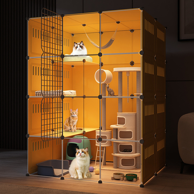 脆耕甜猫别墅自由组装