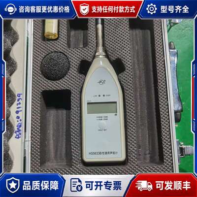议价音计 国营红声HS5633B声级计噪音仪分贝计噪音测试仪可可维修