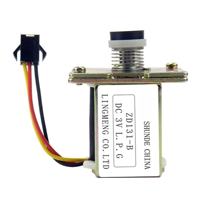 电磁阀ZD131A 3V 蒸炉自吸阀电气阀煮面炉调火阀气门开关