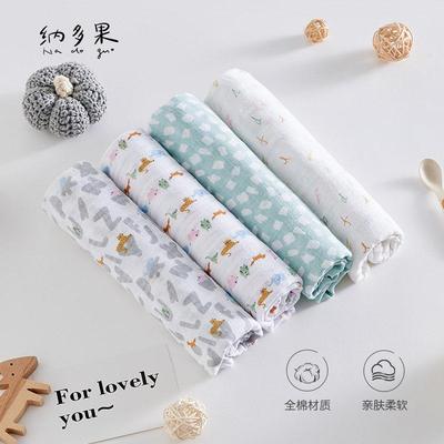 纳多果包单初生婴儿纯棉产房薄包被四季款宝宝新生儿抱被四季包巾