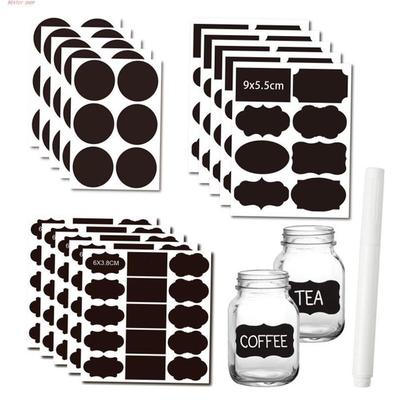 20-100pcs/Set Chalkboard Labels Spice Sticker Organizer Labe