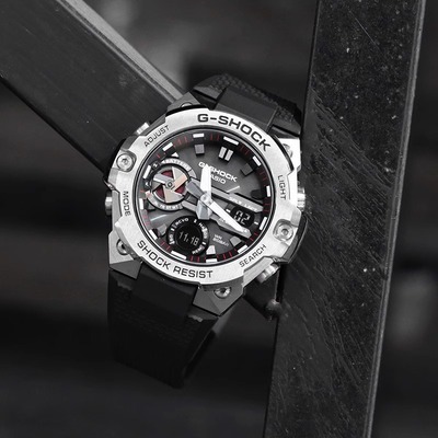 卡西欧男表钢铁之心GST-B400-1A