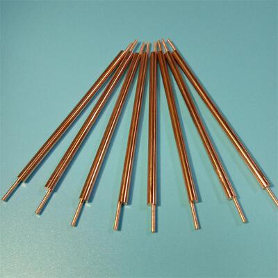 3x100mm氧化铝铜碰焊针18650锂电池组电焊针2x100进口点焊机焊针
