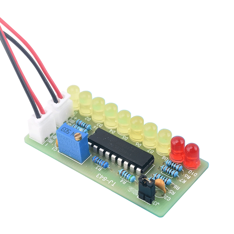 LM3915音频电平指示器套件 diy电子焊接实训 电平指示灯套件 散件