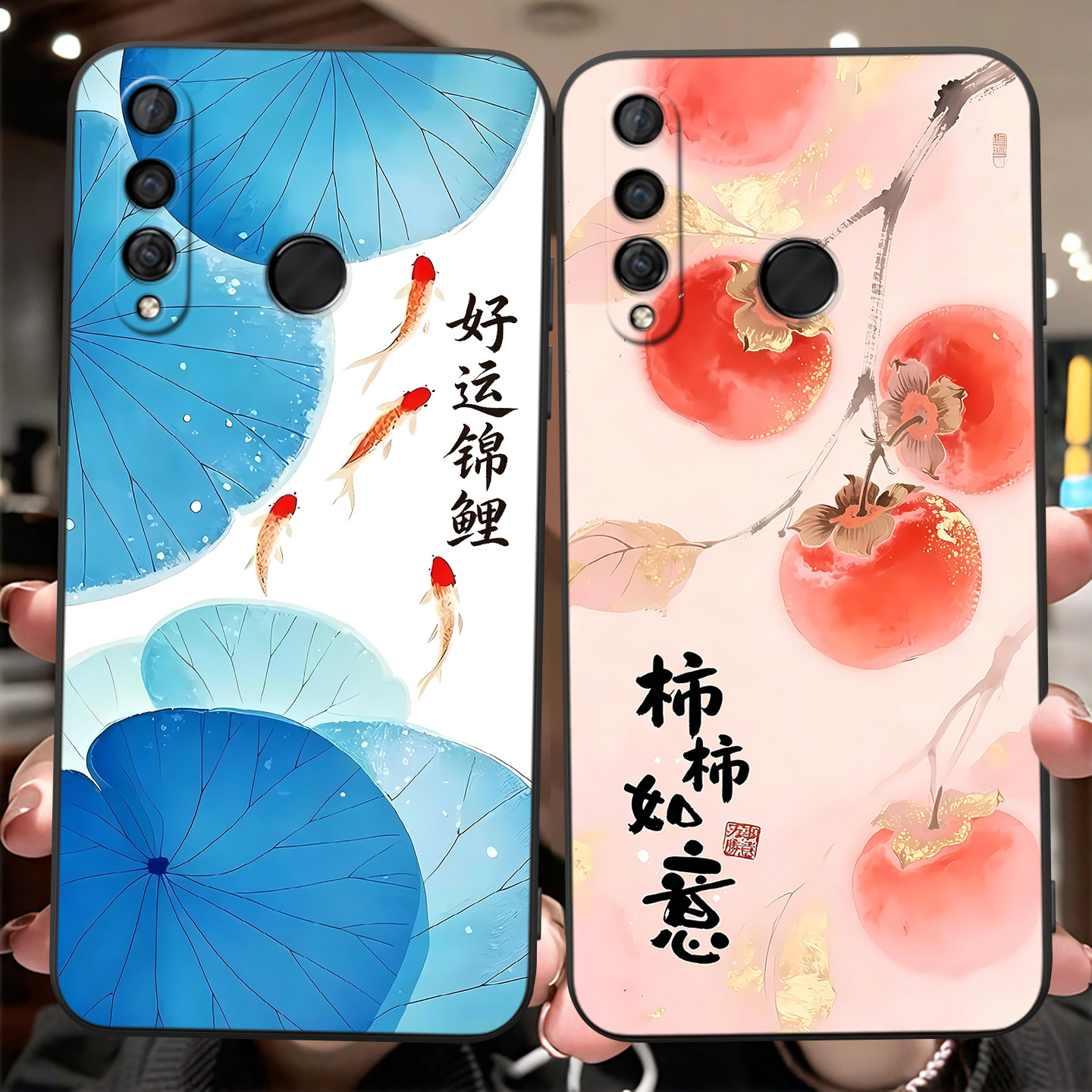 秋昊适用于华为P30lite手机壳MAR-AL软套MAR-TL00通勤mar-tl00国画p3o lite小雏菊n0va4e防摔p三零青春版好看