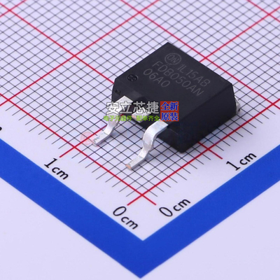 场效应管(MOSFET) FDB050AN06A0 D2PAK onsemi(安森美) 全新原装