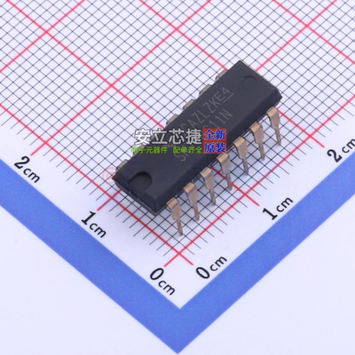 逻辑门 SN74HC11N DIP-14 TI/德州 电子元器件配单全新原装