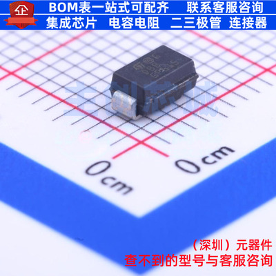 静电保护器(TVS/ESD) SMAJ6.0CA-TR DO-214AC 意法半导体 元器件