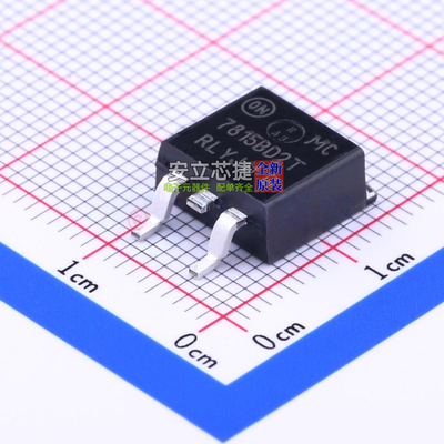 线性稳压器(LDO) MC7815BD2TG TO-263 onsemi(安森美) 电子元器件