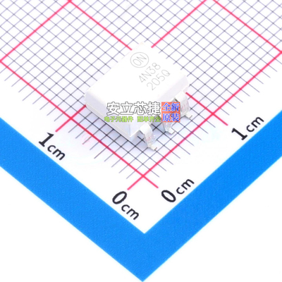 晶体管输出光耦 4N38SR2M SMD-6P onsemi(安森美) 电子元器件配单