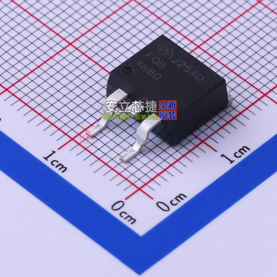 场效应管(MOSFET) FQB4N80TM TO-263 onsemi(安森美) 电子元器件