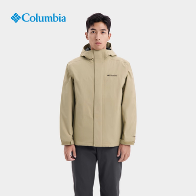 哥伦比亚男三合一防水700蓬冲锋