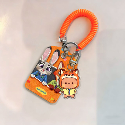 平面图扒边朱迪尼克门禁水滴小卡套钥匙扣迷你NFC感应小区公交卡交通电梯IC卡防摔保护套