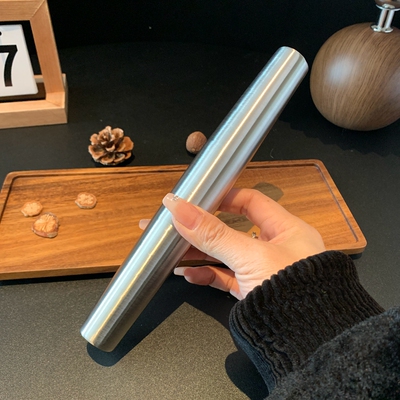 材料钱都不够！工厂含泪处理！厨房家用滚式304不锈钢不沾擀面 面