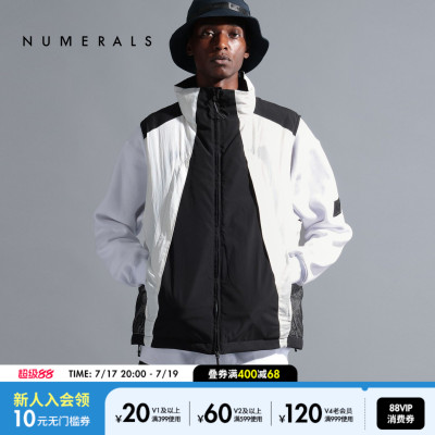 Numerals马甲男2025冬季新款深色系休闲户外运动风羽绒背心592871
