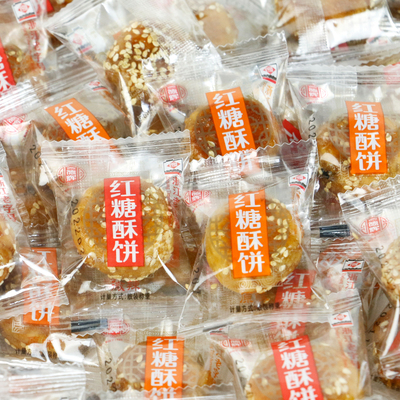 德辉红糖酥饼500g40包左右