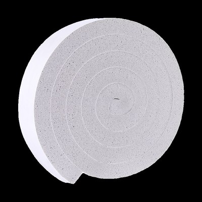 灰色柔软海绵密封胶条高q密度泡棉聚氨酯防撞止震缓冲PU胶带隔音