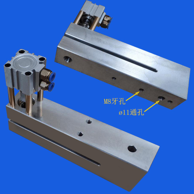 制袋机打孔机oppe包装机器无纺布冲孔器配件塑料袋圆孔气动打孔器