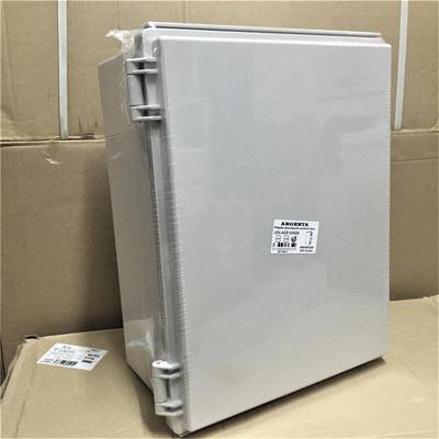 350x450x200【IP67防水】阿金塔防水铰链型不锈钢锁扣塑料配电箱