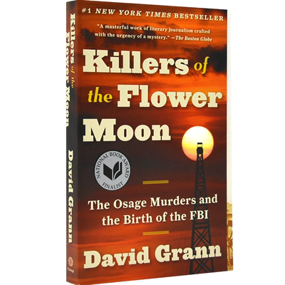 现货 花月杀手 英文原版 Killers of the Flower Moon 大卫·格恩 David Grann 迷失Z城作者 犯罪探案小说 同名电影原作