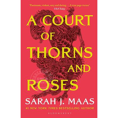 预售 仙灵王庭纪1 荆棘与玫瑰之庭 莎拉·J·马斯 Sarah J. Maas 奇幻小说 英文原版 A Court of Thorns and Roses