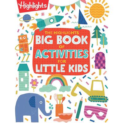 现货 Highlights儿童活动书 儿童绘本 英文原版 The Highlights Big Book of Activities for Little Kids 3-6岁