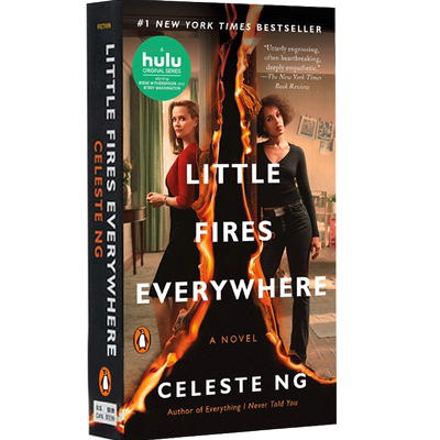 现货 小小小小的火 星星之火 遍地小火苗 美剧封面版 英文原版Little Fires Everywhere无声告白作者伍绮诗Celeste Ng华裔Hulu新剧