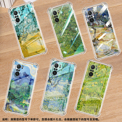 适用小米PocoC31手机壳PocoC40蒲公英小米PocoC50气囊壳PocoC51时尚小米PocoC55高级感防摔硅胶保护套