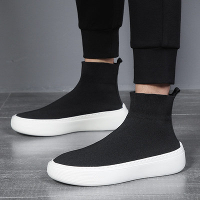 2026春季男士增高百搭高帮鞋