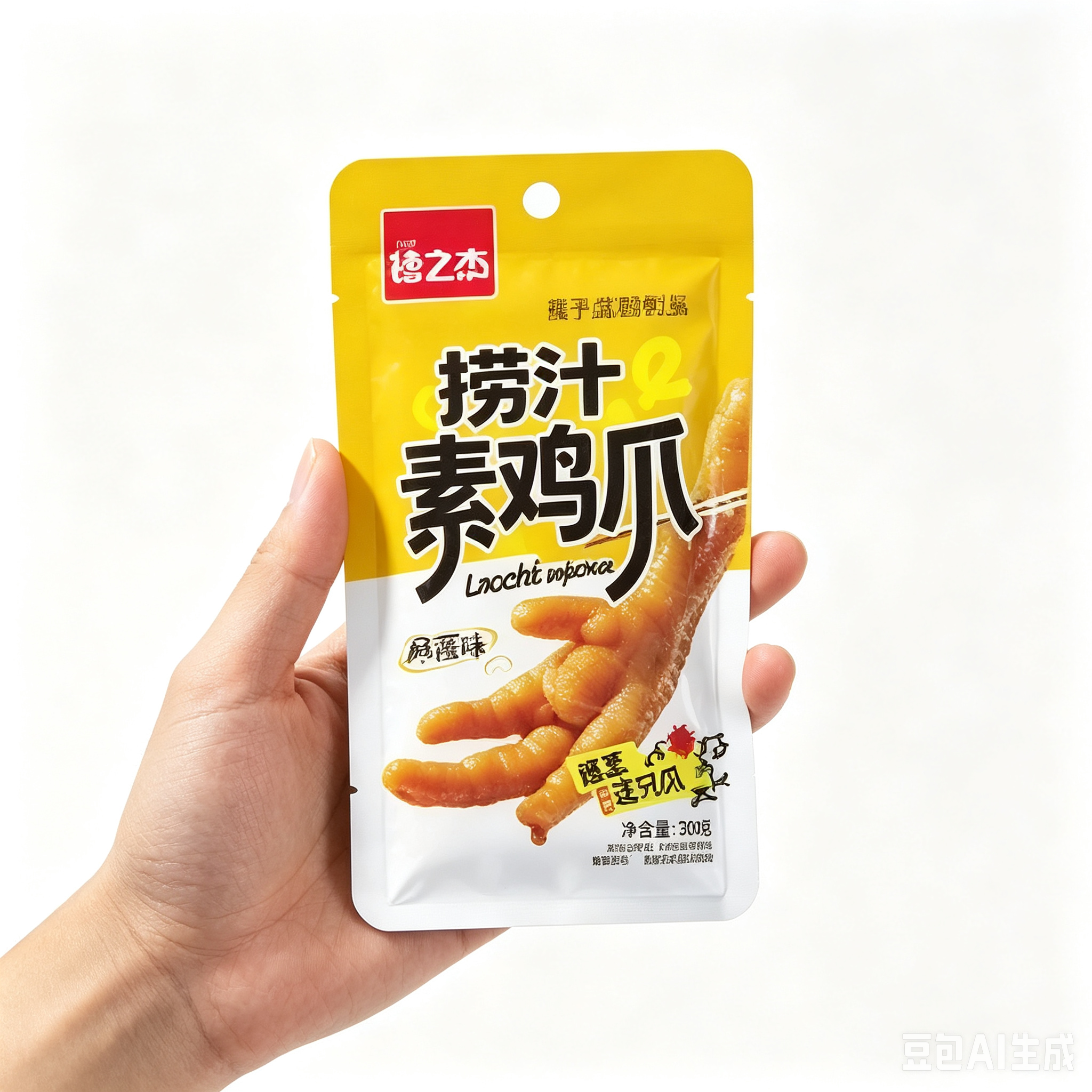 穗之杰捞汁素鸡爪20克魔芋制品香辣味泡椒味麻酱味卤味零食即食