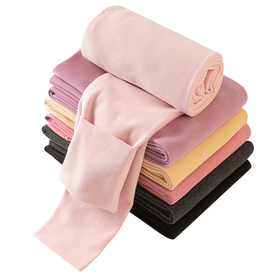 德绒发热秋裤女保暖裤冬季棉毛裤