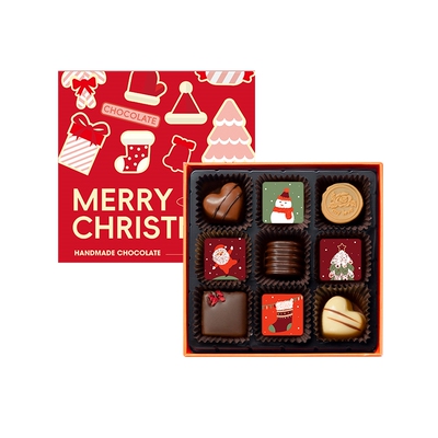 kk圣诞老人巧克力圣诞节-90050-圣诞限定炫彩版