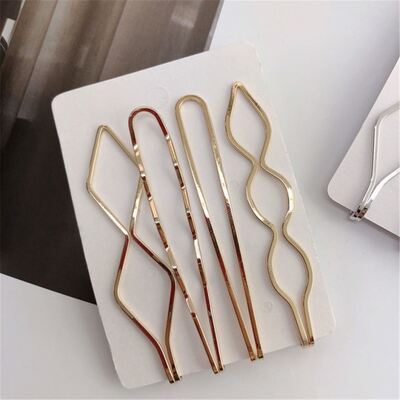 Simple Metal Hair Clips for Women Hairpins Hair Accessories