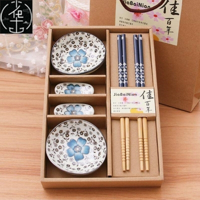 China crafts souvenir chopsticks bowl gift pack tableware