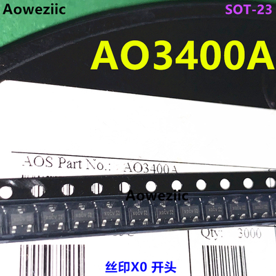 AO3400A3400丝印X0开头SOT-23