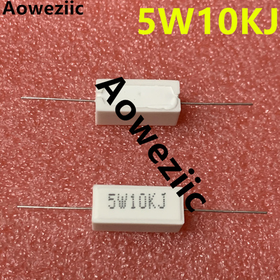5W 10KJ 5W10KJ 5W10K 5W10000欧 卧式水泥电阻 陶瓷 ohm 10000R