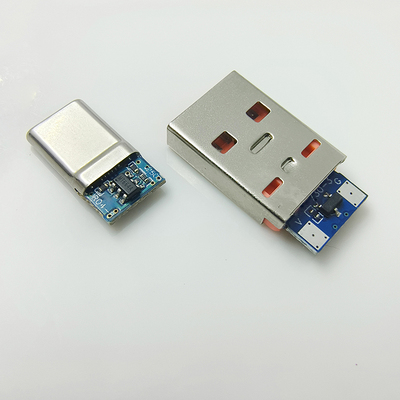 TYPE-C4线全兼容公头65W闪充插头