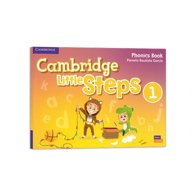 现货原版进口Cambridge Little Steps 1/2/3级 numeracy book 数字书 phonics book 拼读书剑桥大学出版社幼儿英语3-6岁启蒙教材