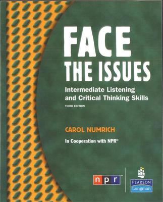 特价清仓 原版进口 Face The Issues Intermediate Listening and Critical Thinkin Skills 直面问题 中级听力与批判性思维技巧