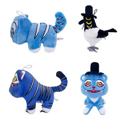 跨境kpop demon hunters plush猎魔女团周边公仔老虎毛绒玩偶现货