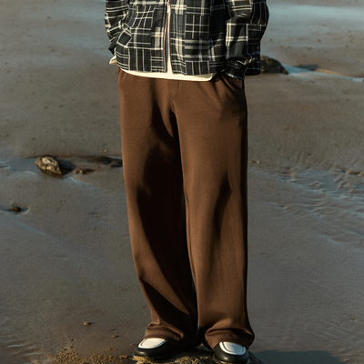 TANOXI极适天丝空气层直筒长裤