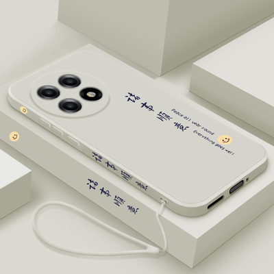 适用一加ACE5手机壳中国风平安喜乐1+ACE5Pro保护套液态硅胶oneplusace5镜头全包防摔PKG110个性创意男女款