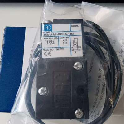 MAC电磁阀45A-AA1-DBCA-1BA，全新原装进
