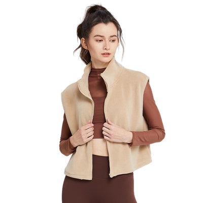 防寒保暖健身马甲跑步运动瑜伽服