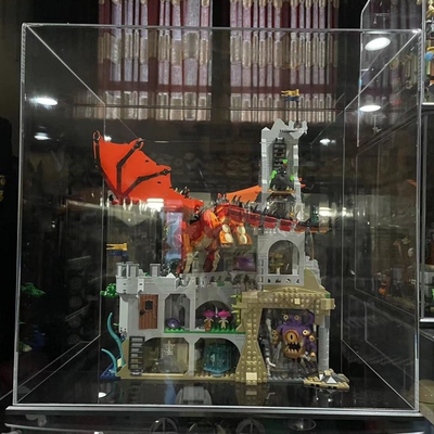 亚克力展示盒一体式免拼装高透明