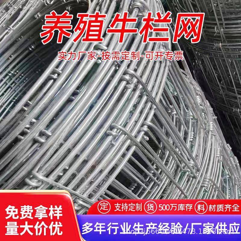 镀锌铁丝养殖护栏网草原钢丝围网圈地果园围栏网羊鹿马农场牛栏网