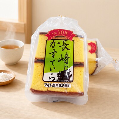 长崎蛋糕50周年纪念版日本产
