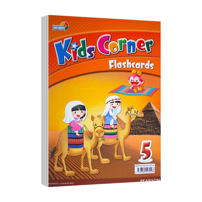 Kids Corner 5级别闪卡 KC5 教辅 配套flash card 教师卡片 大卡 英语单词语法分级阅读培训班英文教材 小学培训机构教辅