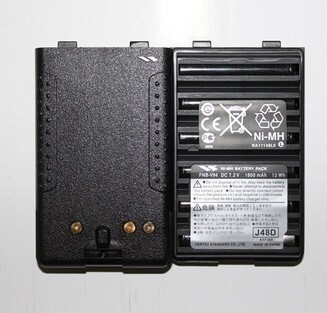 HX370SAS/HX270S/VX-177/FT-60R/HX370S对讲机 非防爆电池1800MA